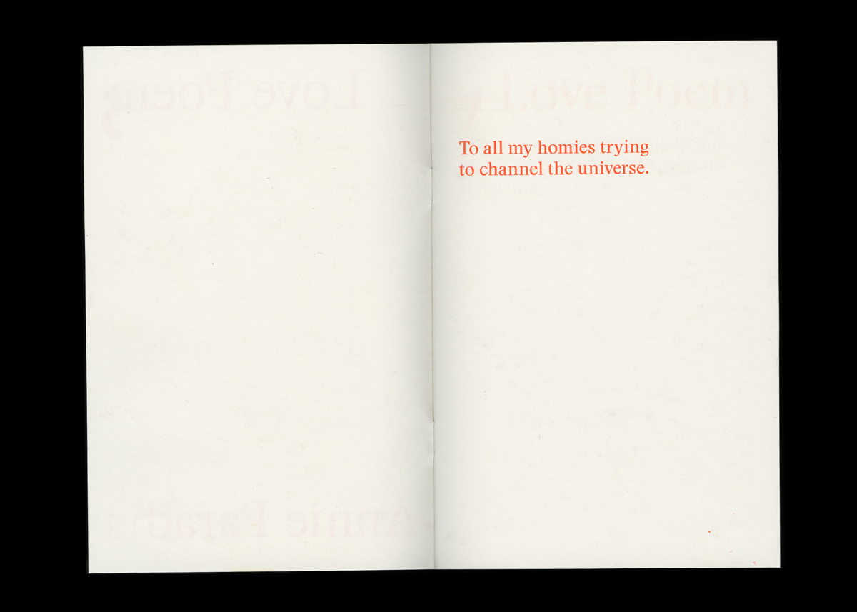 TXTbooks — Love Poems – Annie Paradis
