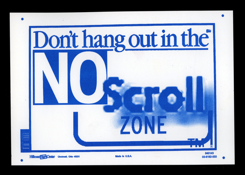 TXTbooks — Absolutely No Scroll Zone – Kurt Woerpel