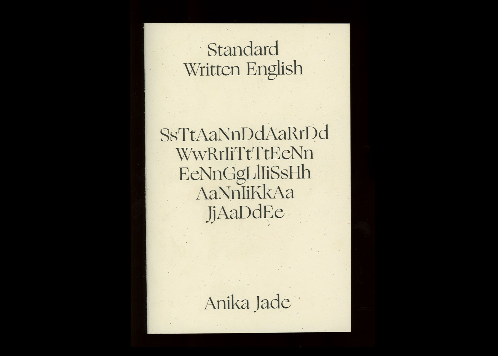 TXTbooks — Standard Written English – Anika Jade